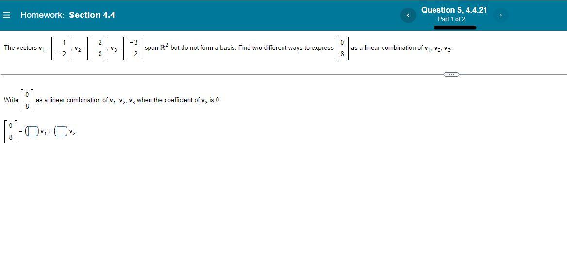 Solved Homework Section 4 4 Question 5 4 4 21 Part 1 Of 2