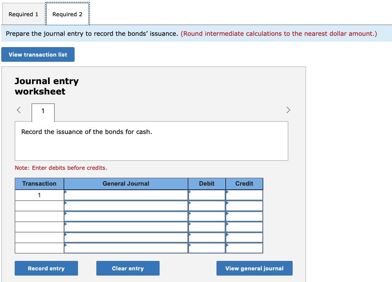 Solved Exercise 10-16A Computing bond interest and price; | Chegg.com