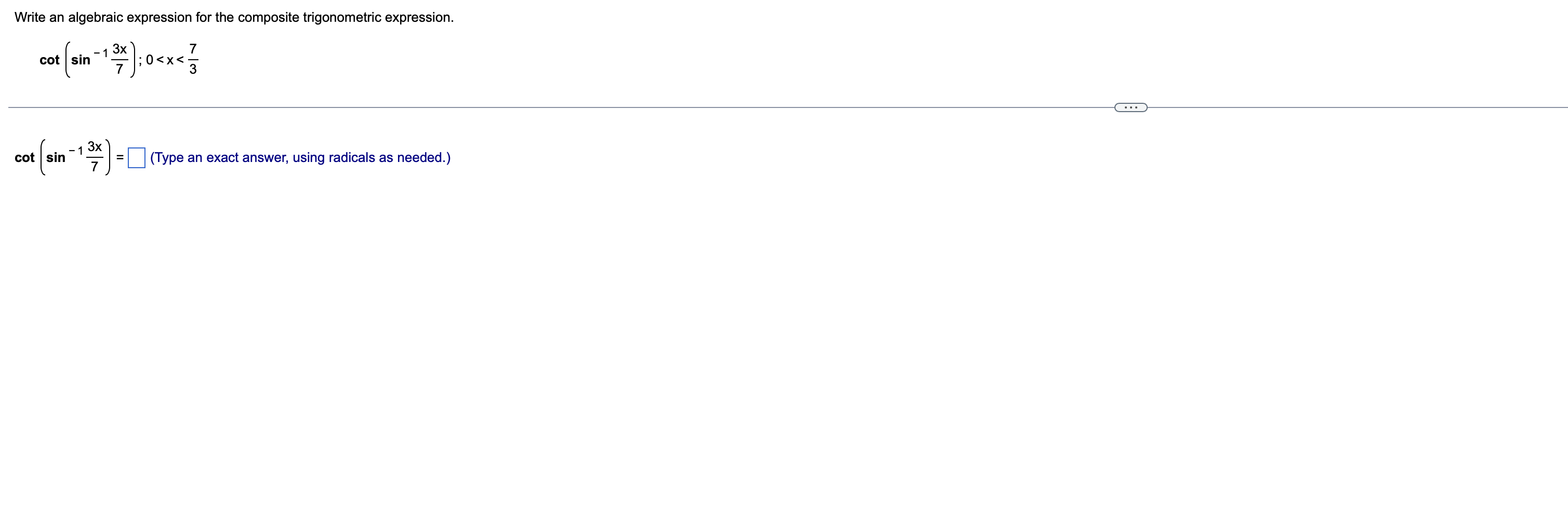 Solved Write an algebraic expression for the composite | Chegg.com