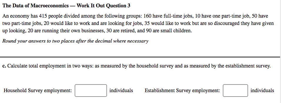 Solved The Data of Macroeconomics — Work It Out Question 3 | Chegg.com