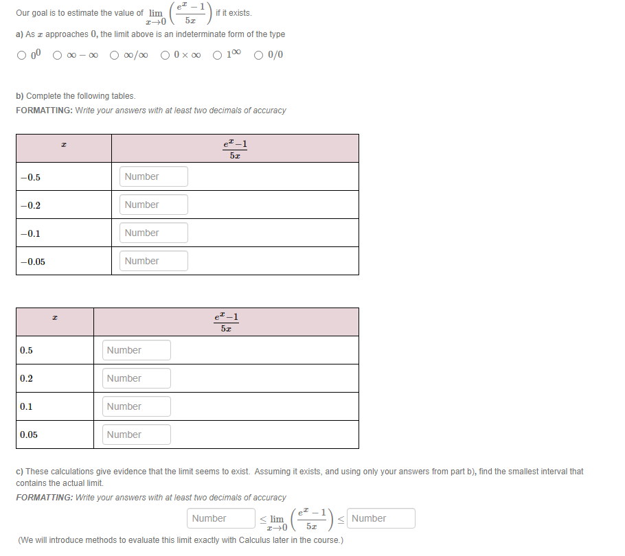 Solved Our goal is to estimate the value of | Chegg.com
