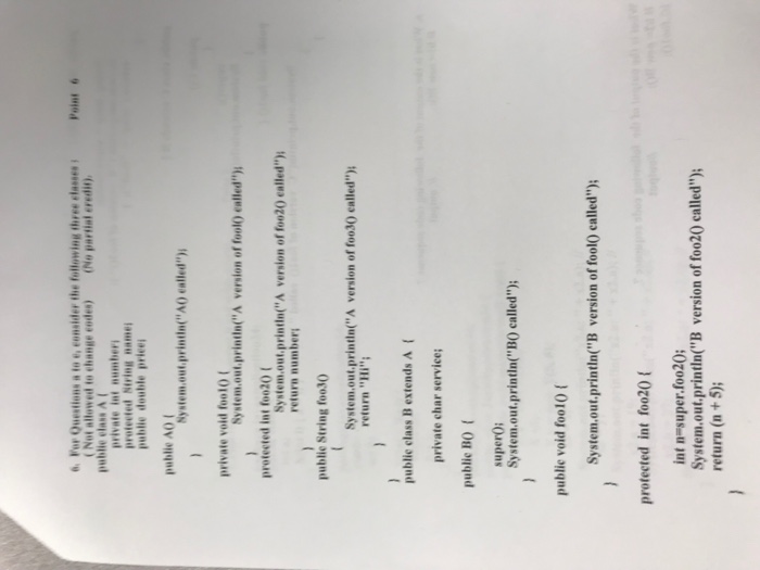 For Questions a to e, consider the following three | Chegg.com