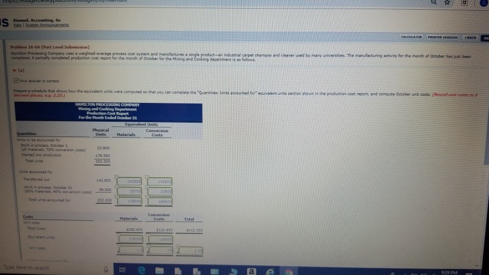 Solved Kimmel, Accounting. 6e Problem 16-6A (Part Level | Chegg.com