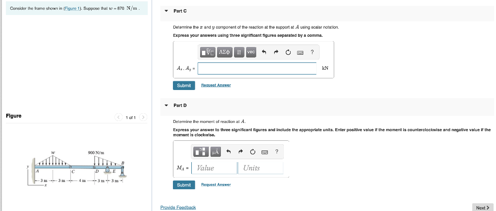 Solved Consider the frarre show in (Figure 1). Suppose that | Chegg.com