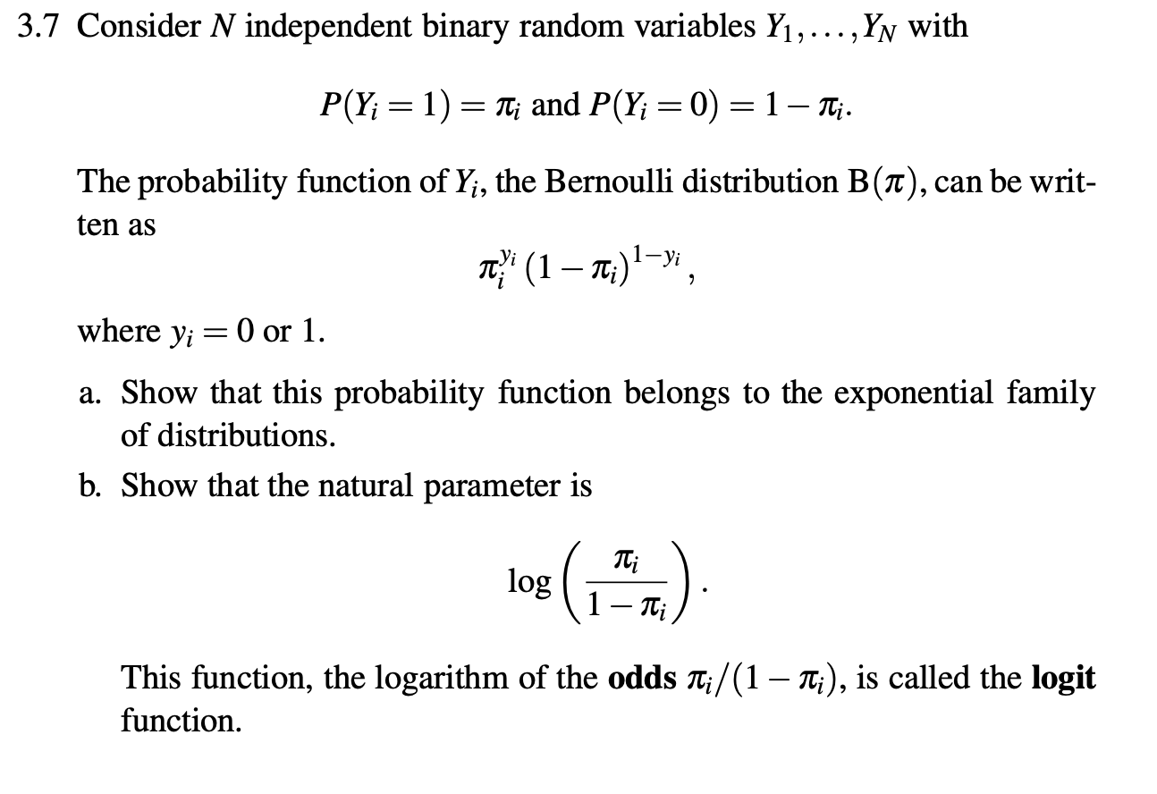 Solved 7 Consider N independent binary random variables | Chegg.com