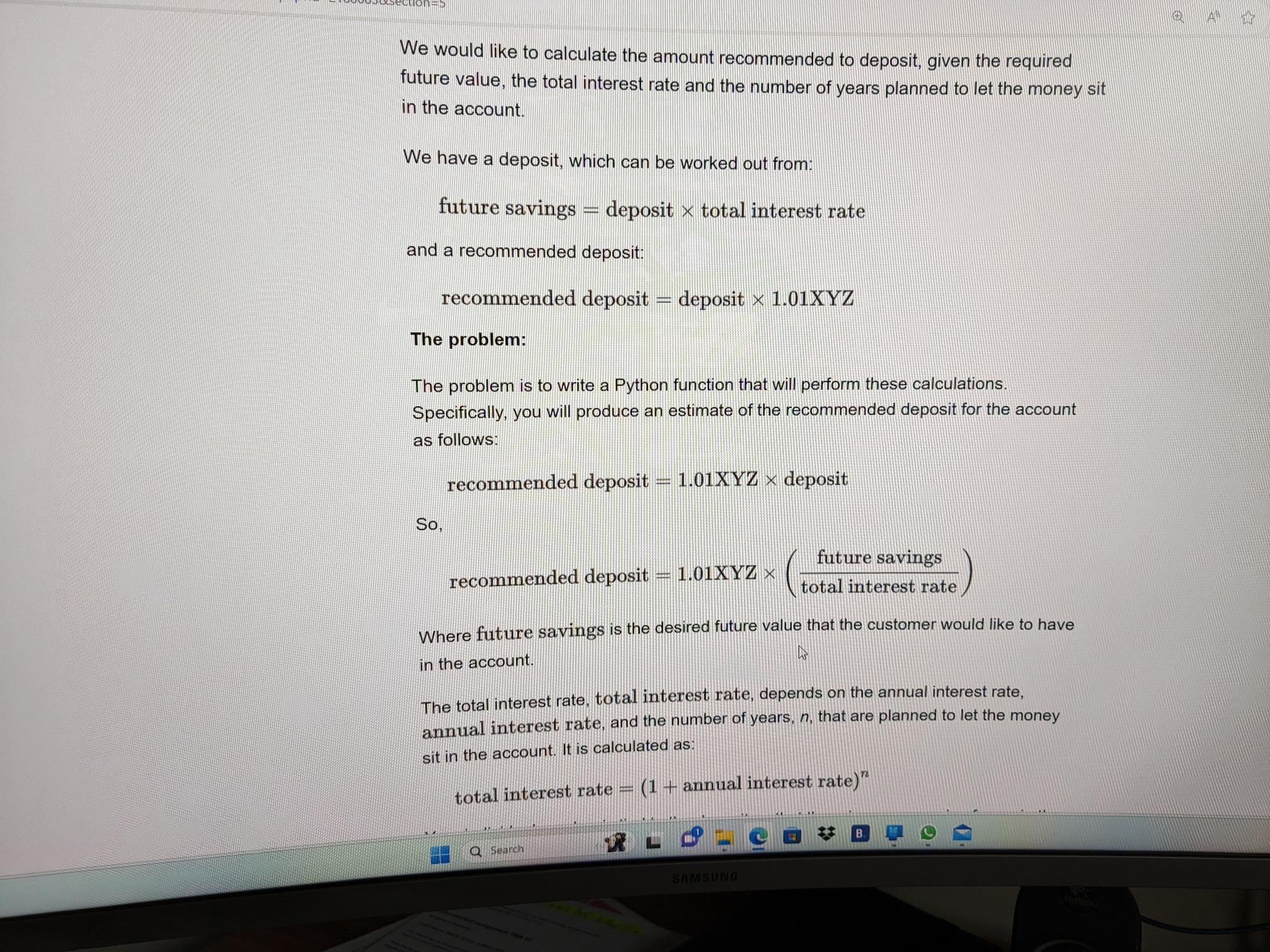 Solved This question assesses Block 2 Part 4. Parts (a) and | Chegg.com