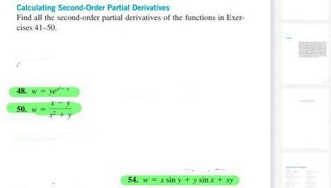 Solved Calculating Second-Order Partial Derivatives Find all | Chegg.com