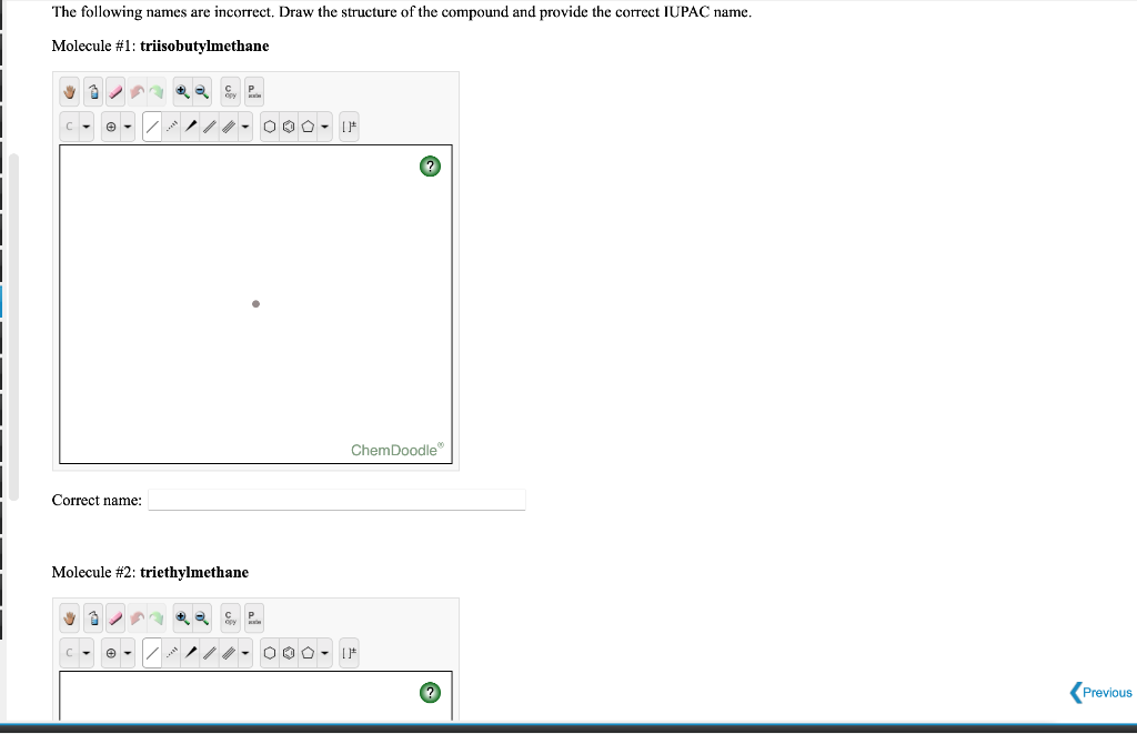 Solved The following names are incorrect. Draw the structure | Chegg.com