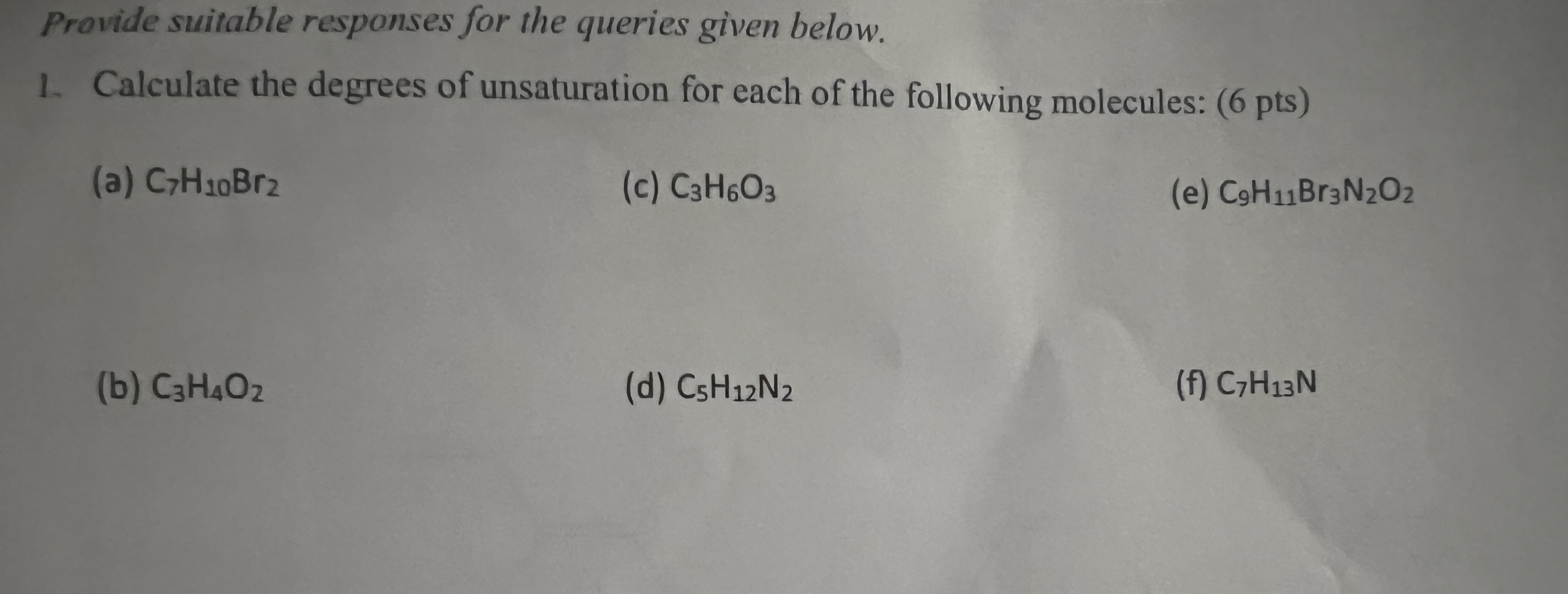 Solved Provide suitable responses for the queries given | Chegg.com