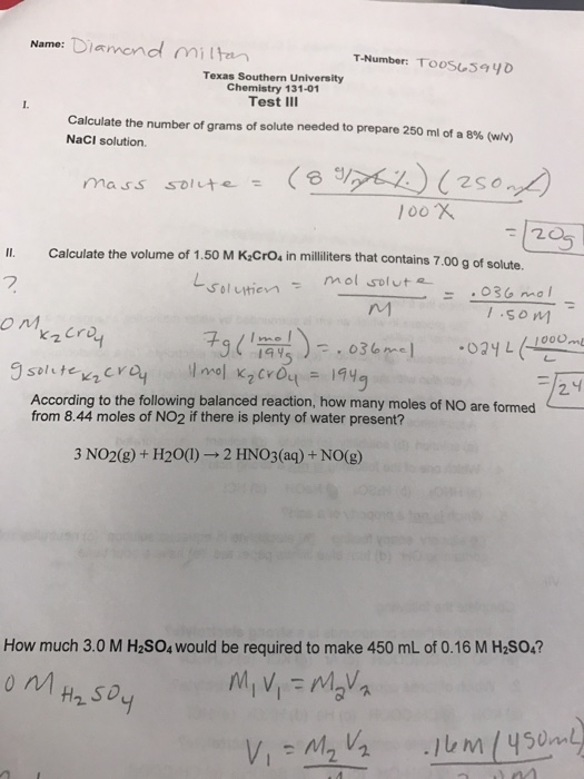 Solved Calculate the number of grams of solute needed to | Chegg.com