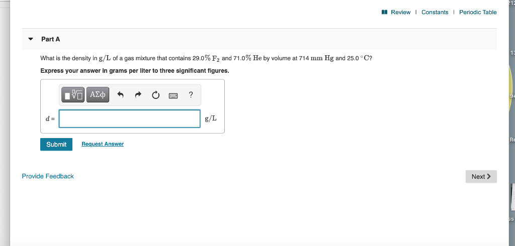 Solved MA Review Constants Periodic Table Part A What is the | Chegg.com