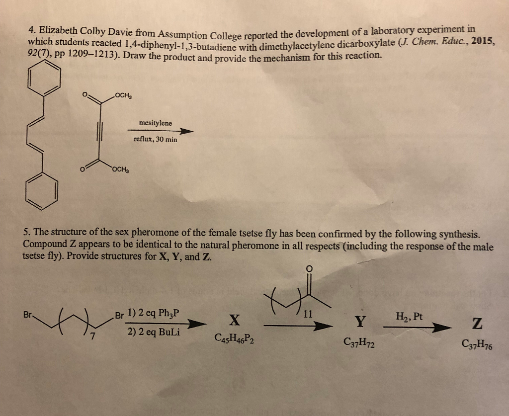 Solved 4. Elizabeth Colby Davie from As sumption College | Chegg.com