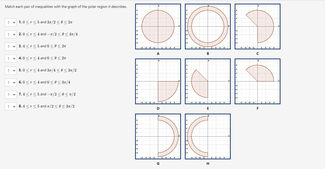 Solved Match each pair of inequalities with the graph of the | Chegg.com Solved Match each pair of inequalities with the graph of the | Chegg.com