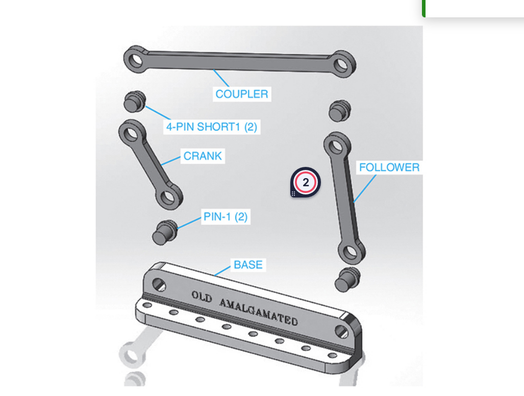 Draw the following assembly. A. An assembly drawing | Chegg.com