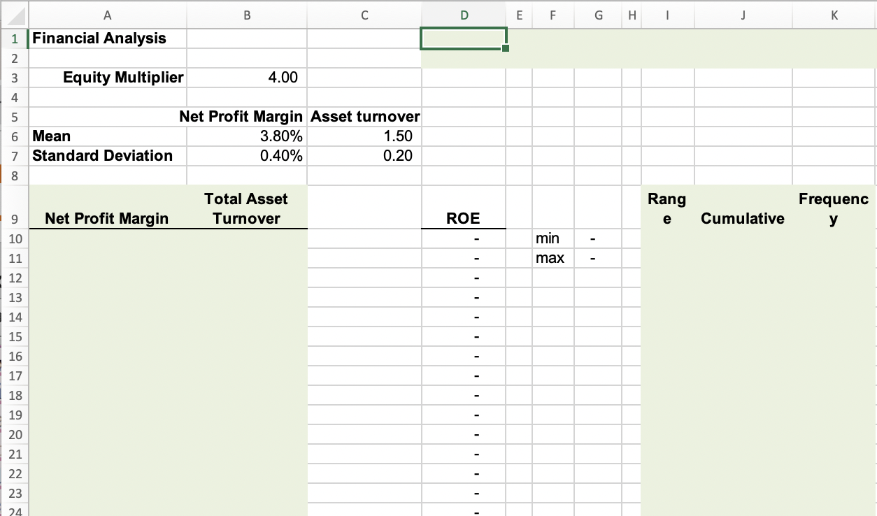 Solved 8. A formula in financial analysis is the following: | Chegg.com