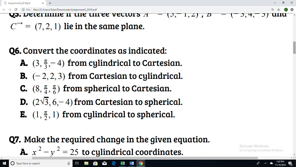convert 3d coordinates to 2d