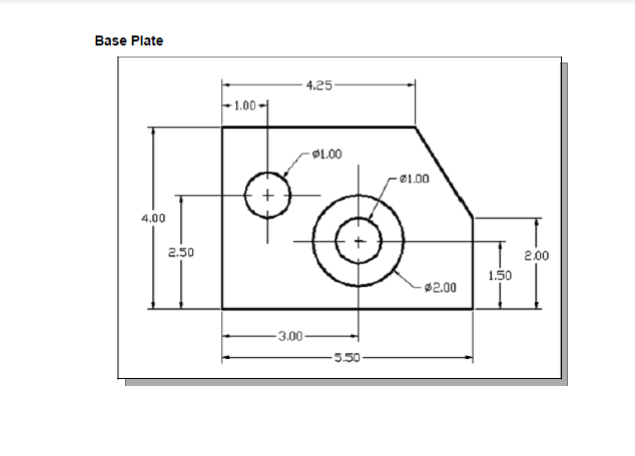 Solved Base Plate | Chegg.com