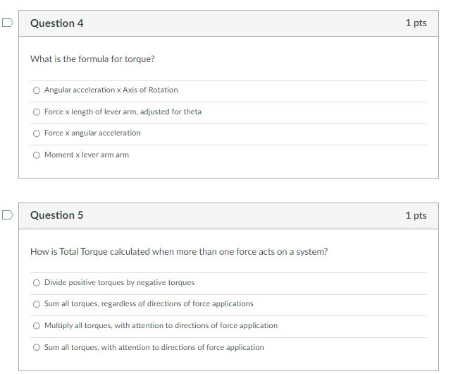 Solved What component of a force will produce a torque? | Chegg.com