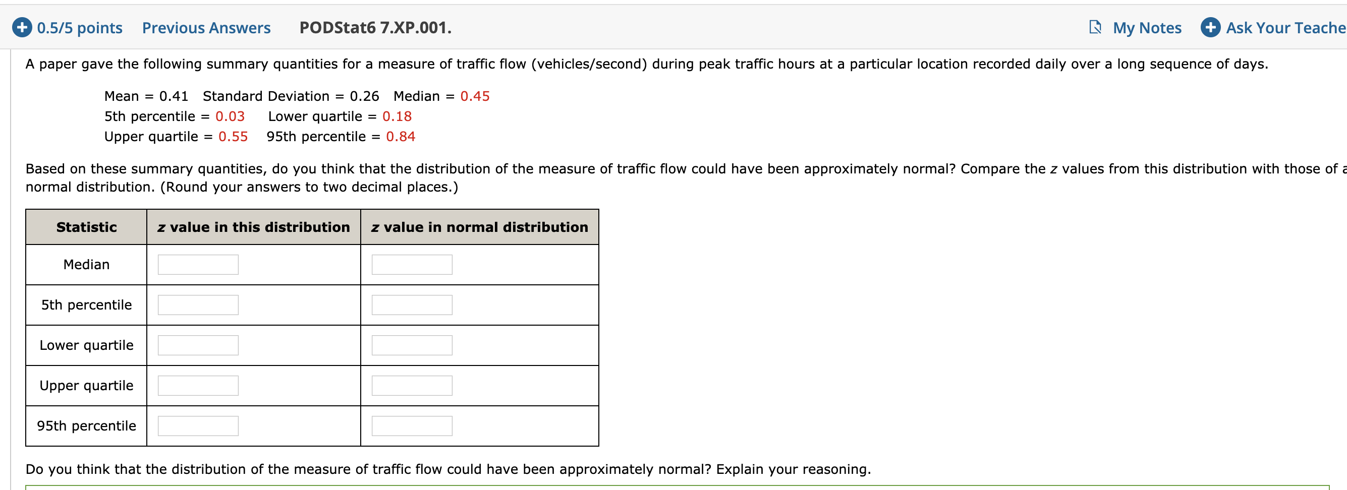 Solved 0 5 5 Points Ask Your Teache N My Notes Previous