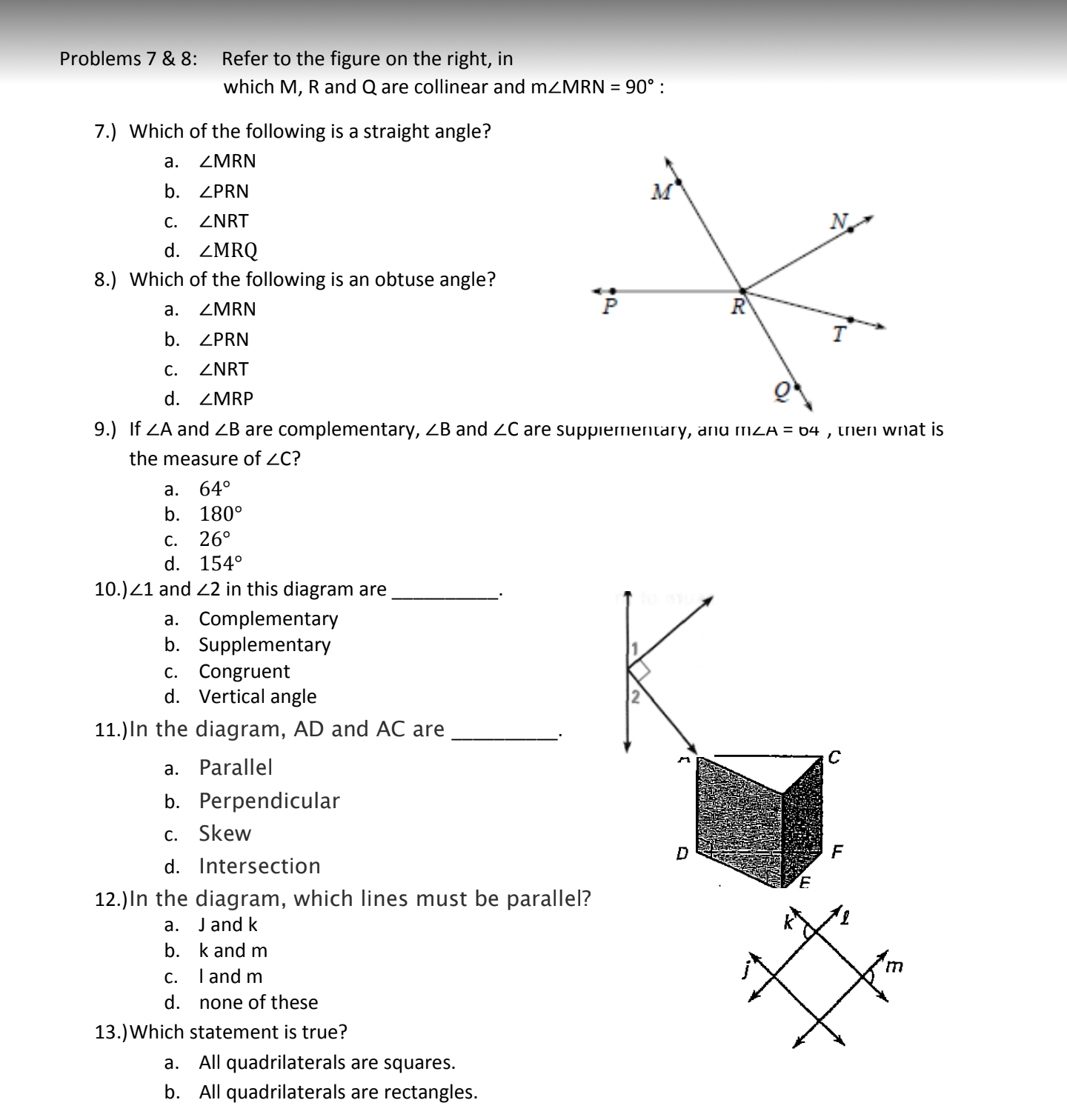 Solved Problems 7 \& 8: Refer to the figure on the right, | Chegg.com Solved Problems 7 \& 8: Refer to the figure on the right, | Chegg.com