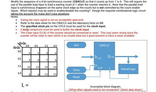Solved Modify the sequence of a 4-bit synchronous counter | Chegg.com