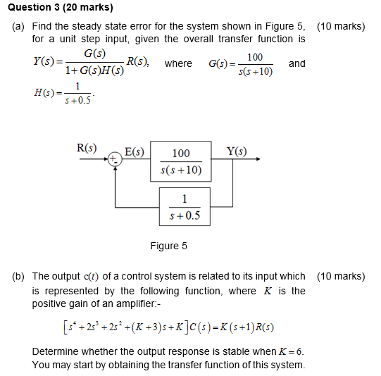 Solved Hi, this is Control Systems questions. Please help to | Chegg.com