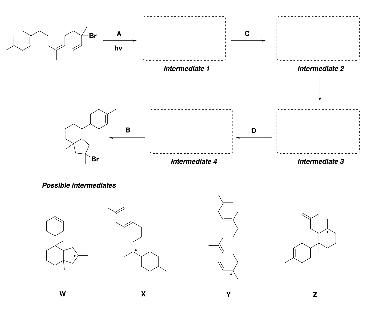 hv A Intermediate 1 Intermediate 4 Intermediate 2 | Chegg.com