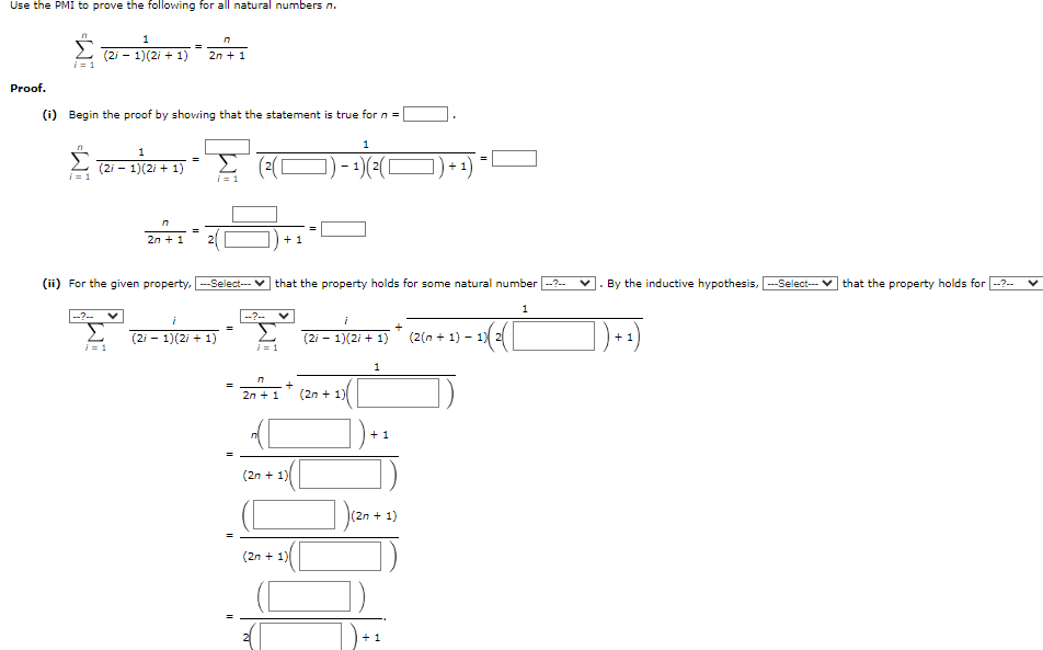 Solved Use the PMI to prove the following for all natural | Chegg.com