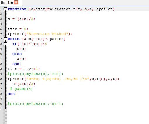 Solved a) Write three functions: Secant Regula | Chegg.com