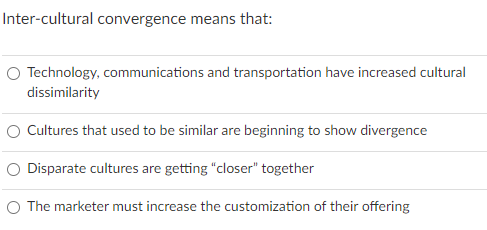 Solved A"culturally congruent strategy" is one that: | Chegg.com