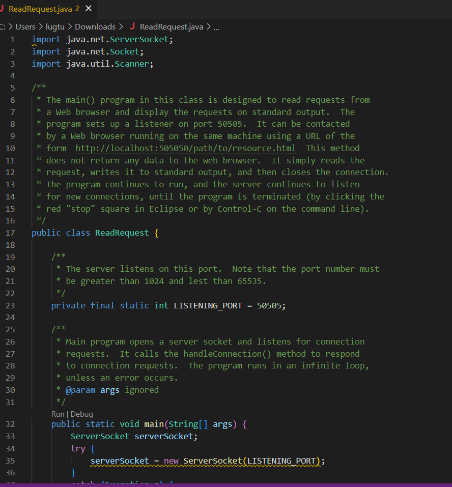 Solved A Web ServerThe goal of this lab is to write a | Chegg.com