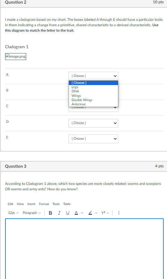 I have filled in the chart -- an " X " if the trait | Chegg.com