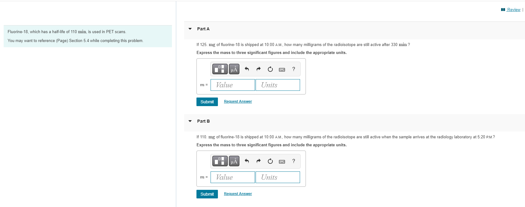 Solved Strontium-85, used for bone scans, has a half-life of | Chegg.com