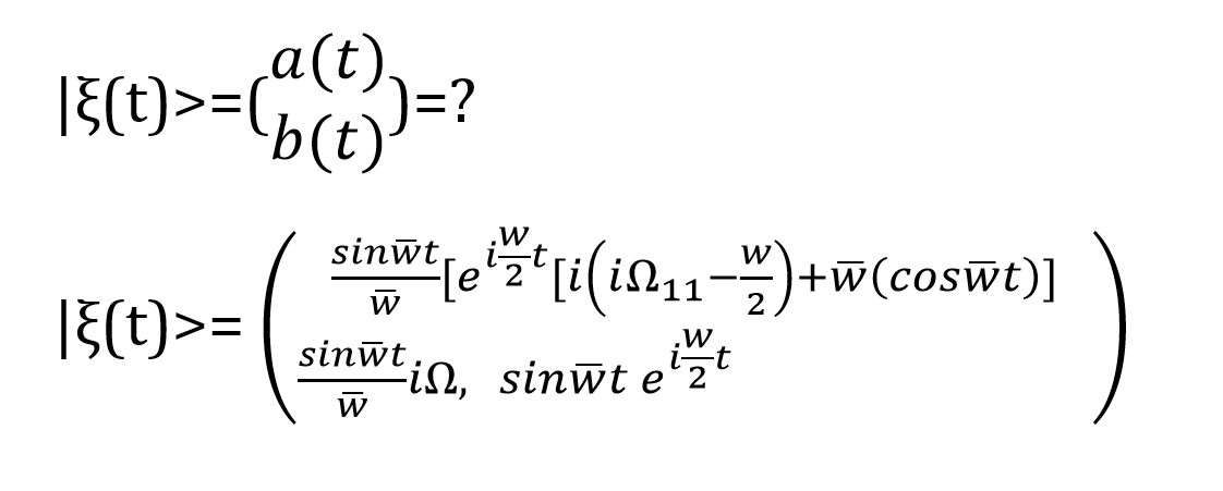 Solved |E(0)>=60)=2 W |F(t)>= stwice (in+(coswt)] the et .W | Chegg.com