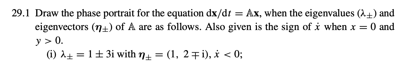 Solved I have the phase portrait diagram but can someone | Chegg.com