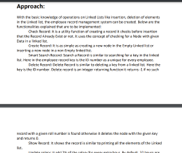 Solved Data structures Project Employee record management | Chegg.com