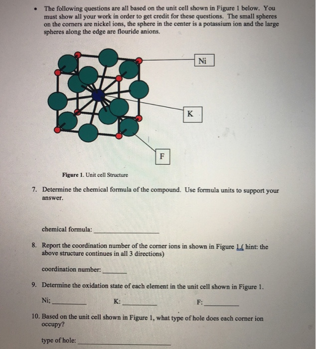 Solved The following questions are all based on the unit | Chegg.com