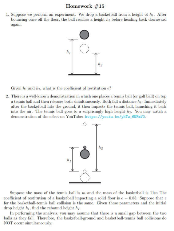 Solved Homework #15 1. Suppose we perform an experiment. We | Chegg.com