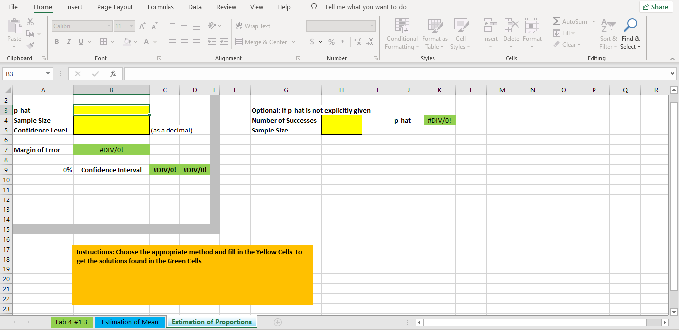 Solved File Home Insert Page Layout Formulas Data Review | Chegg.com