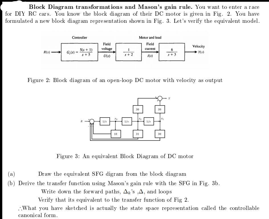 Solved Block Diagram transformations and Mason's gain rule. | Chegg.com