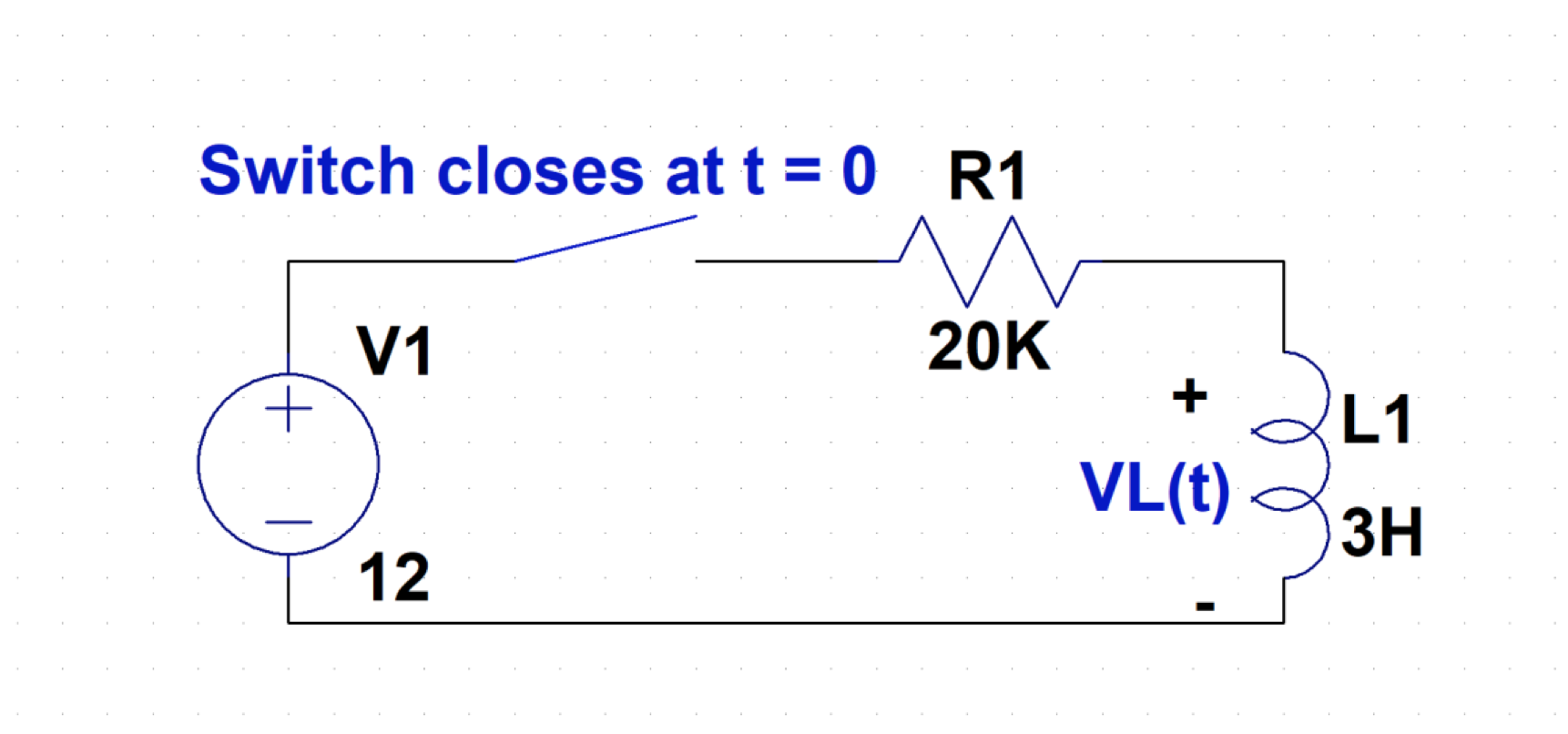 Solved 1. Circuit above , find VL(t) just after switch | Chegg.com