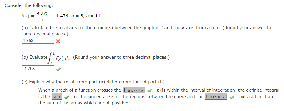 Solved I need help with Part A, the answer I inputted is | Chegg.com