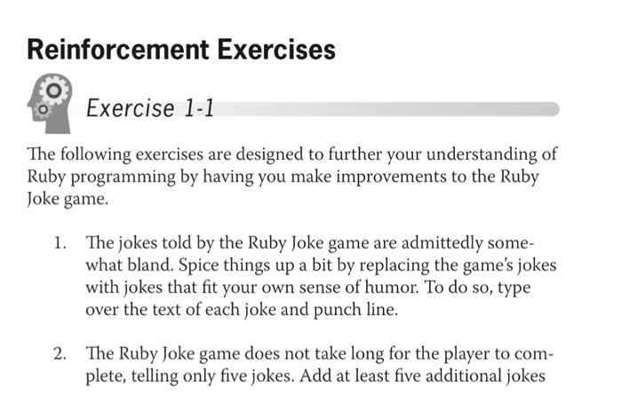 Solved Reinforcement Exercises Exercise 1-1 The following | Chegg.com