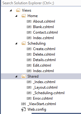 Solved ASP.NET MVC VS 2013I have two index files. One is | Chegg.com