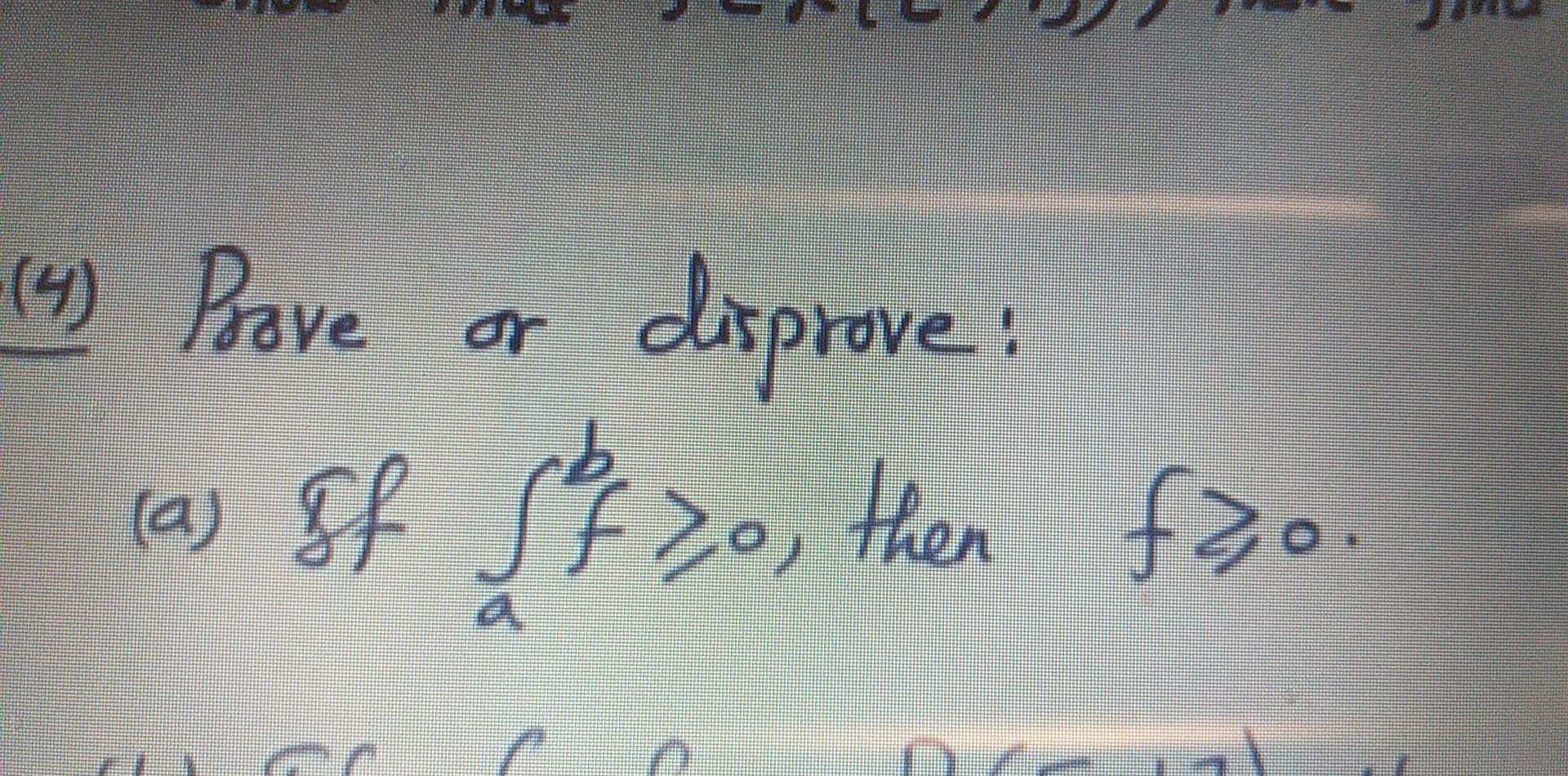 Solved (4) Prove disprove (a) If so, then foo ) © | Chegg.com