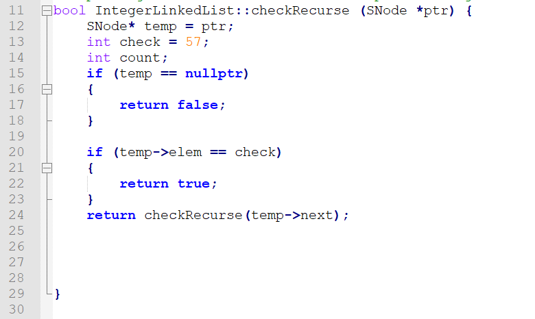 Solved Im Trying To Write A Recursive Boolean Function To