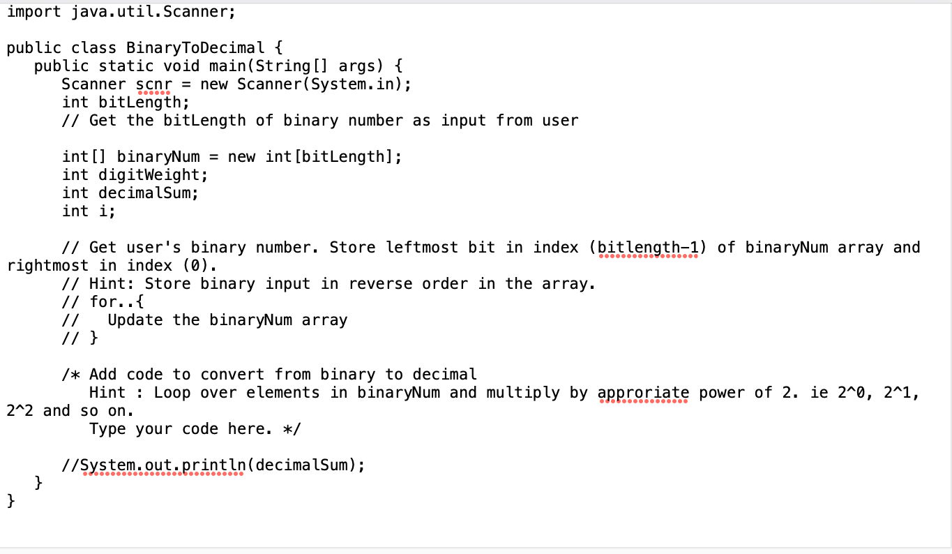 Solved 7.11 **zyLab: Binary to Decimal A binary number's | Chegg.com