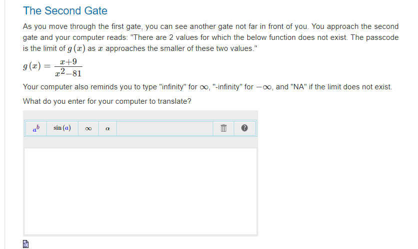 Solved As you move through the first gate, you can see | Chegg.com