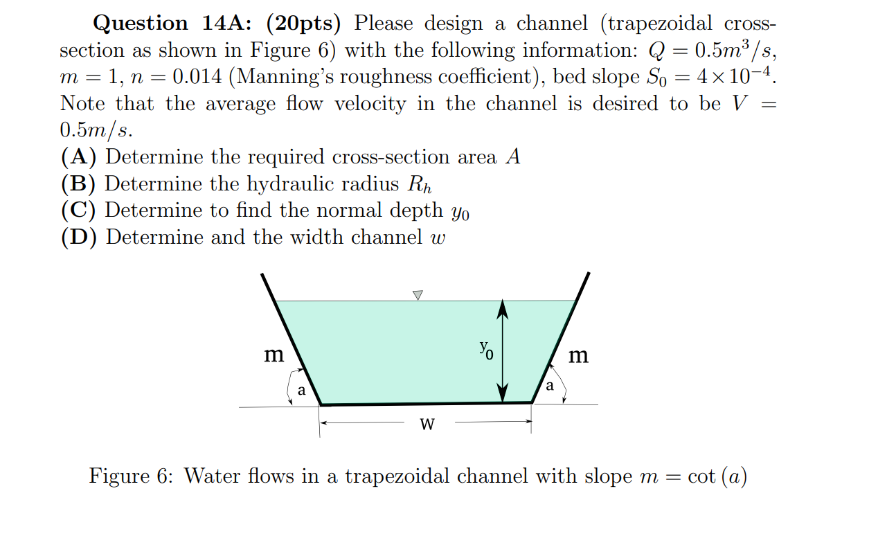 Solved = Question 14A: (20pts) Please design a channel | Chegg.com