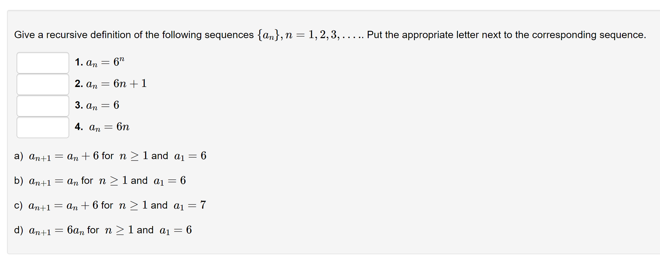 Solved Give a recursive definition of the following | Chegg.com